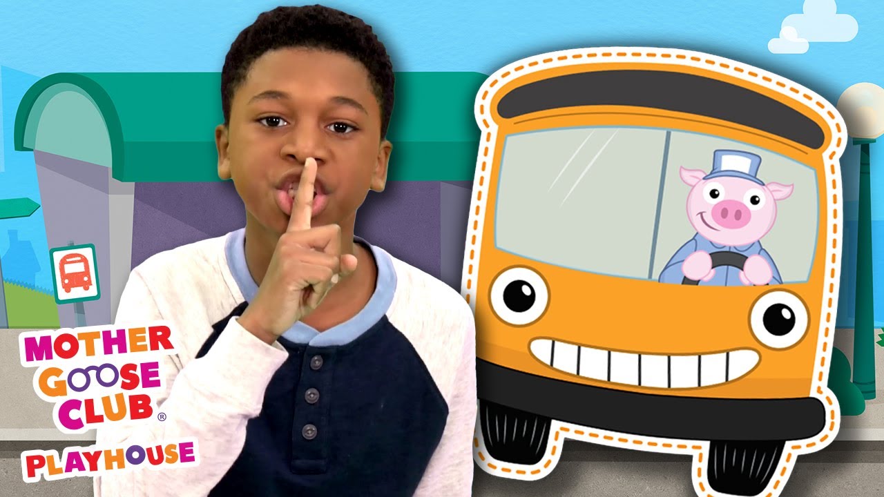 The Wheels on the Bus + More | Mother Goose Club Playhouse Songs ...