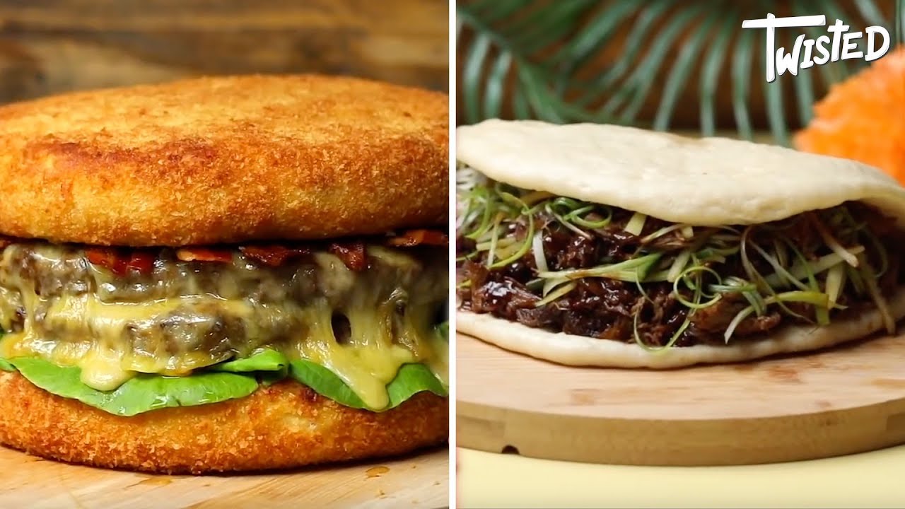 Epic Eats: XXL Edition - Giant Mac and Cheese Burgers to Enormous Duck Bao Buns | Twisted - YouTube
