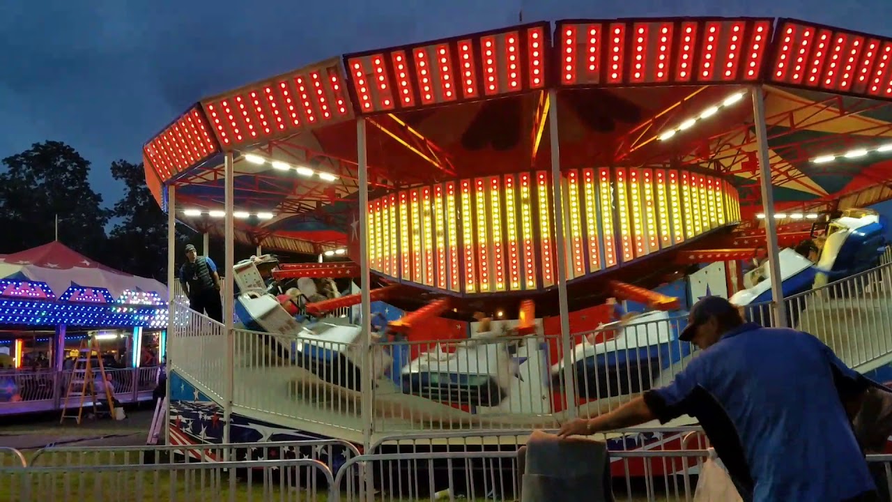 Batman ride Columbia county fair(9) - YouTube