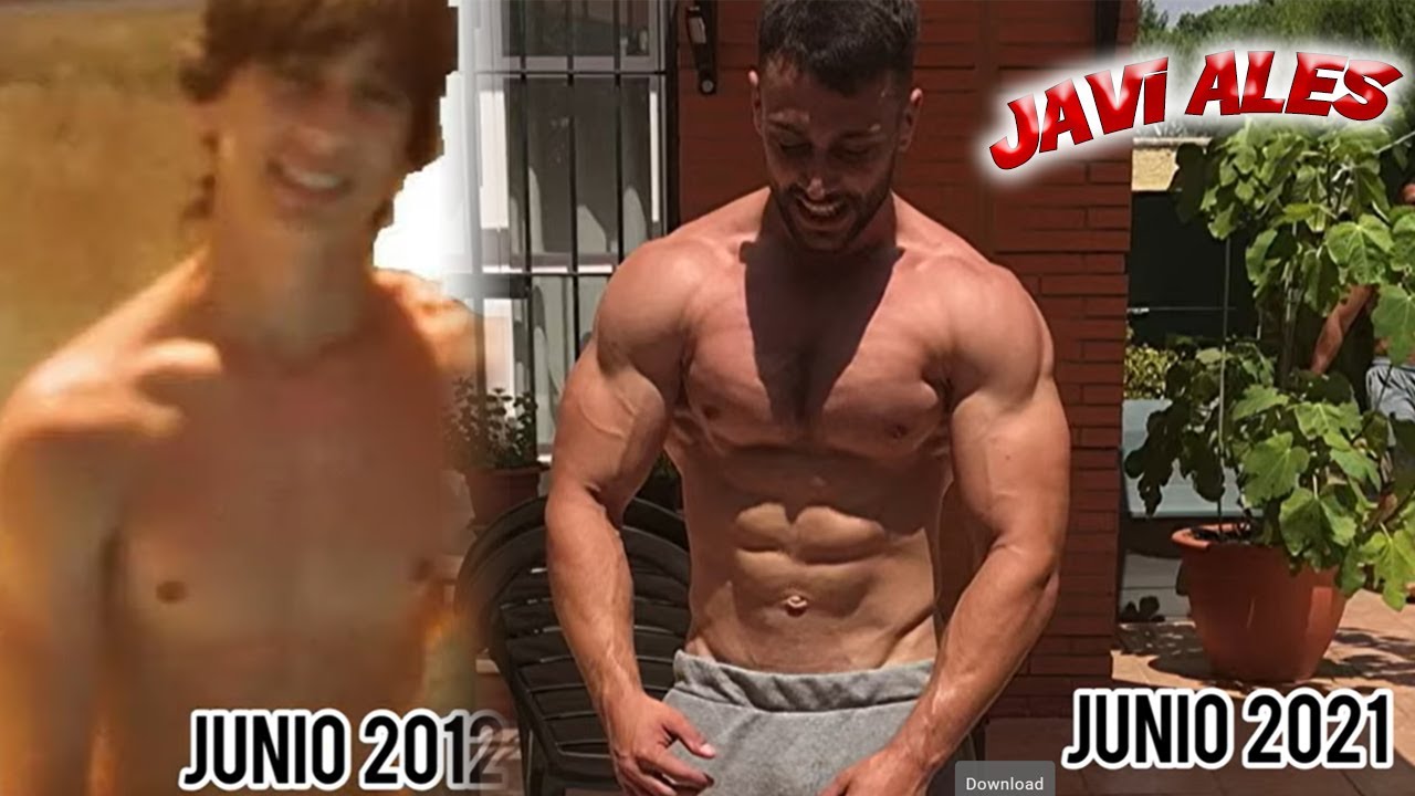 DE FLACO A NIVEL DIOS EL IMPRESIONANTE CAMBIO FÍSICO DE JAVI ALÉS - YouTube