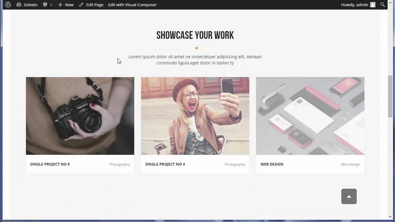 Solveto Theme Options - YouTube