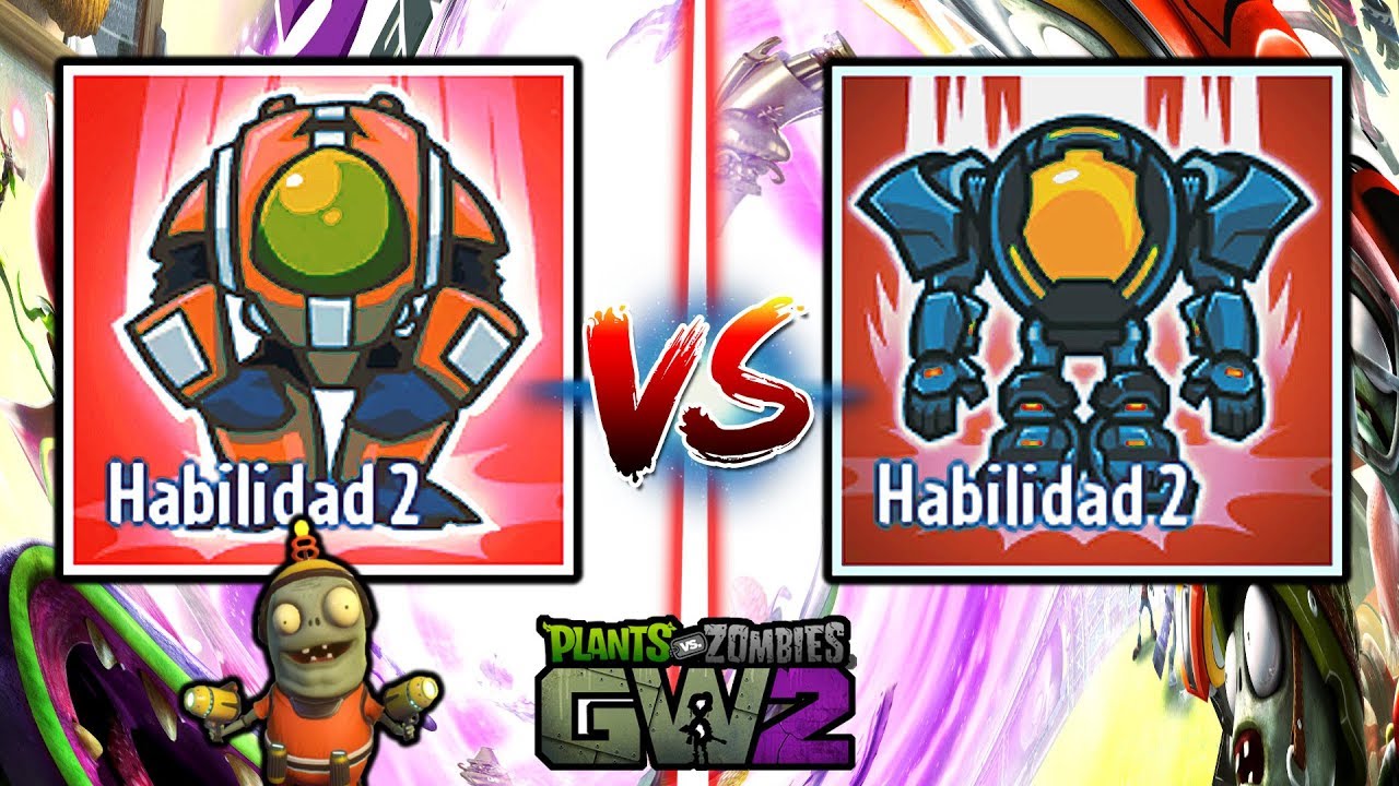 Z-Mech vs Z-mech Z7 (N7) - Plants vs Zombies GW2 -Español - YouTube