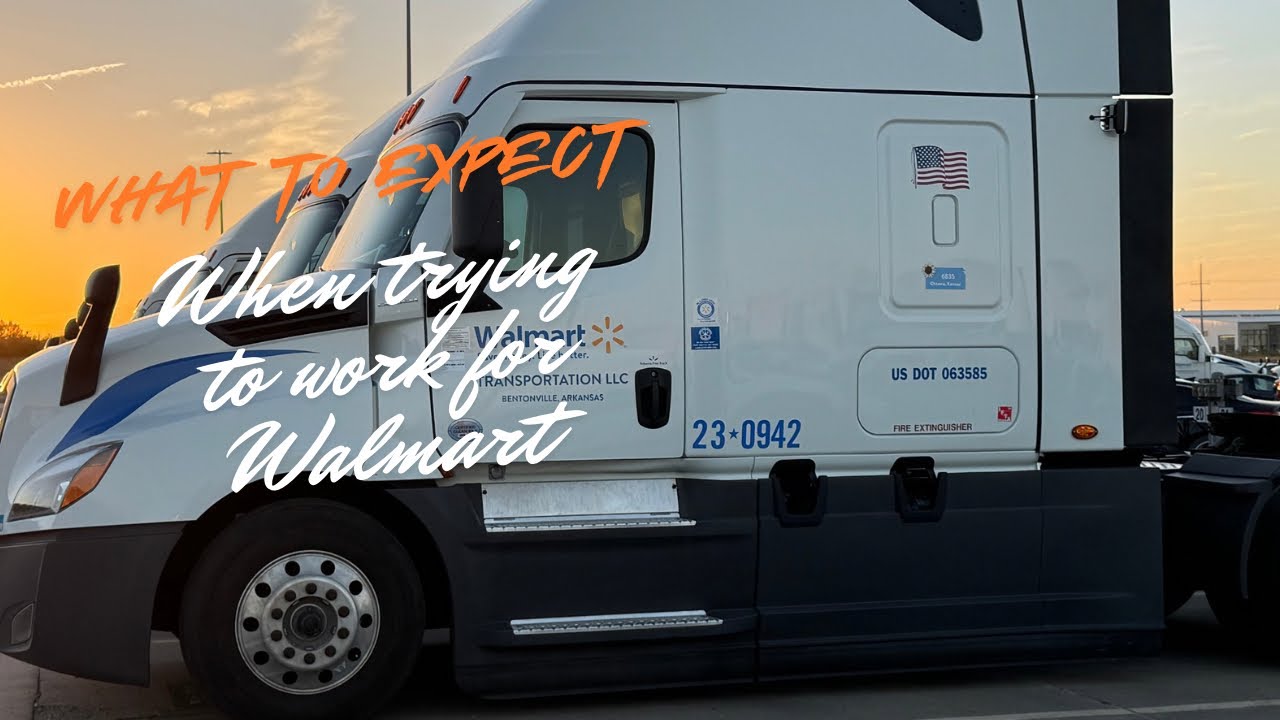 What you need to expect when Applying to Drive for Walmart pt1 - YouTube