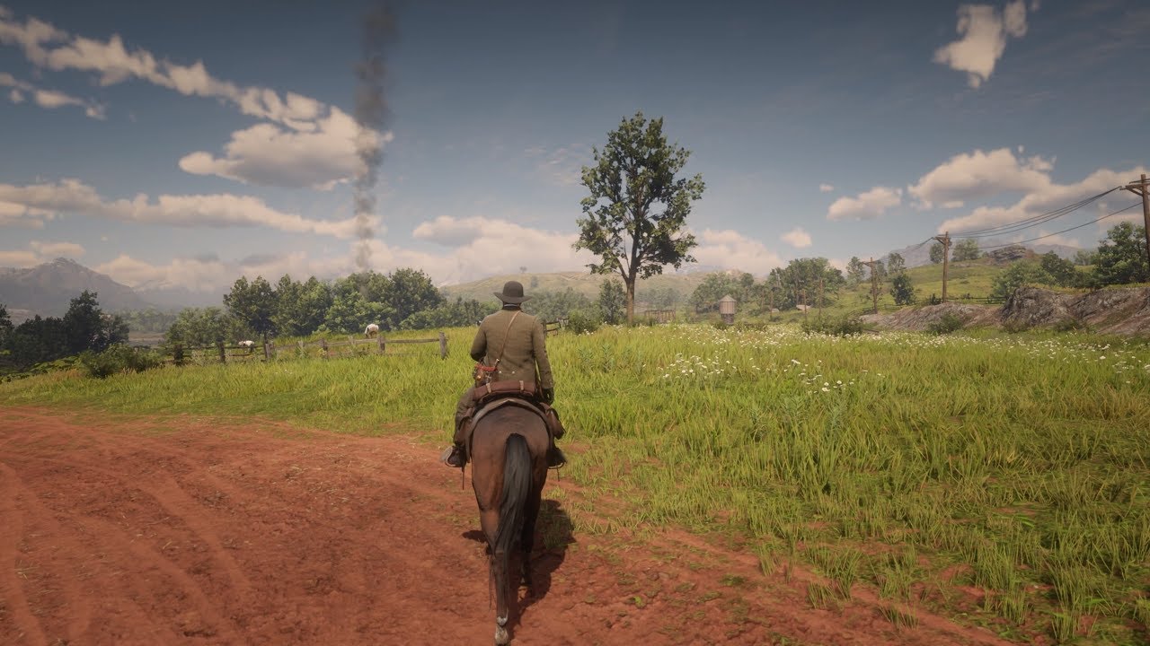 Red Dead Redemption 2 relaxing gameplay RTX 4090 - YouTube