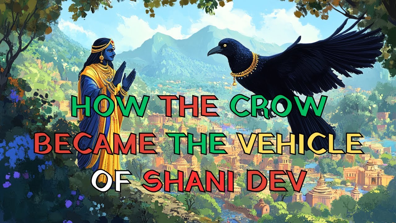How the crow became the vehicle of Shani Dev| moral stories| Domics ...