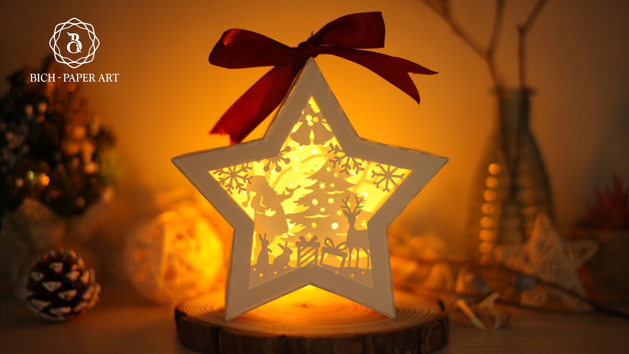 How To Make Star Paper Cut Shadow Box Christmas Decor Art YouTube how-to-make-star-paper-cut-shadow-box-christmas-decor-art-youtube