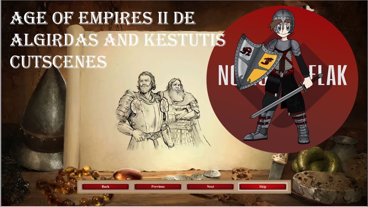Algirdas and Kestutis/ Lithuania story book cutscenes Age of Empires II ...