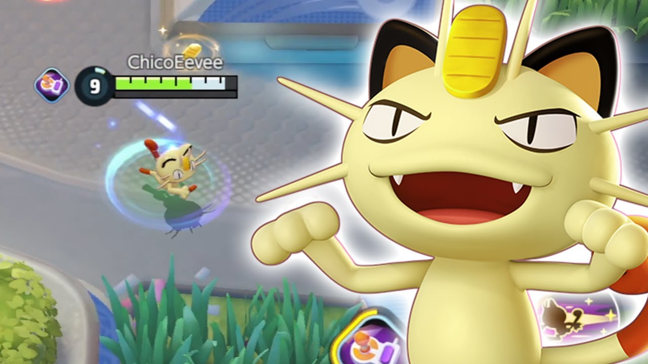 MEOWTH NEW SPEEDSTER GAMEPLAY - Pokémon UNITE - YouTube