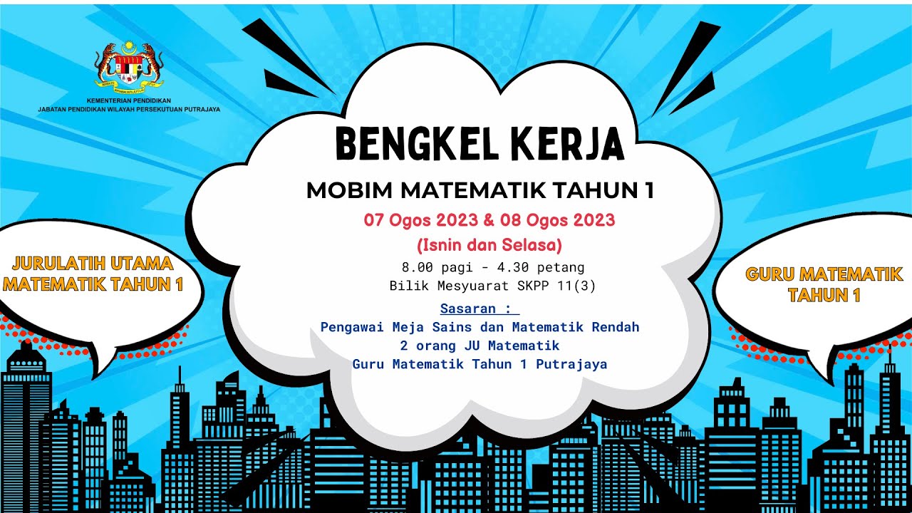 BENGKEL KERJA MOBIM MATEMATIK TAHUN 1_2023 - YouTube