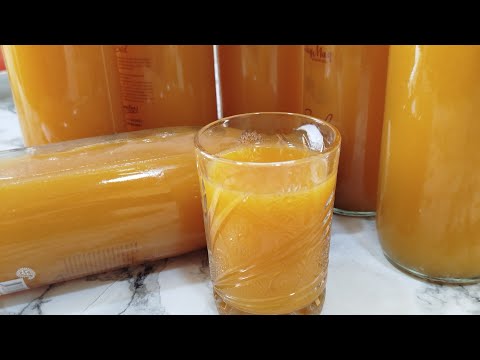 🔴 Asan üsulda qışlıq çox ləzzətli🔴təbii ŞAFTALI ŞİRƏSİ😋