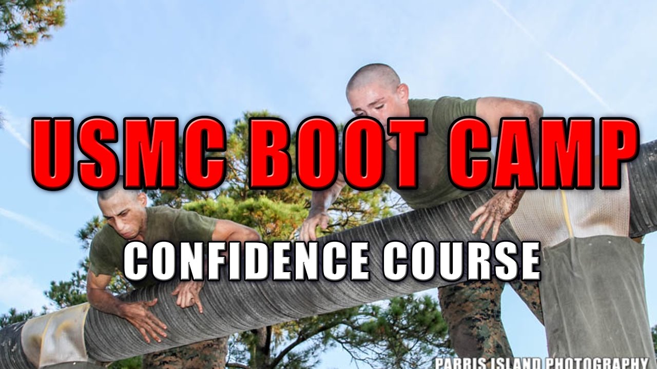 Marine Corps Boot Camp - Confidence Course - YouTube