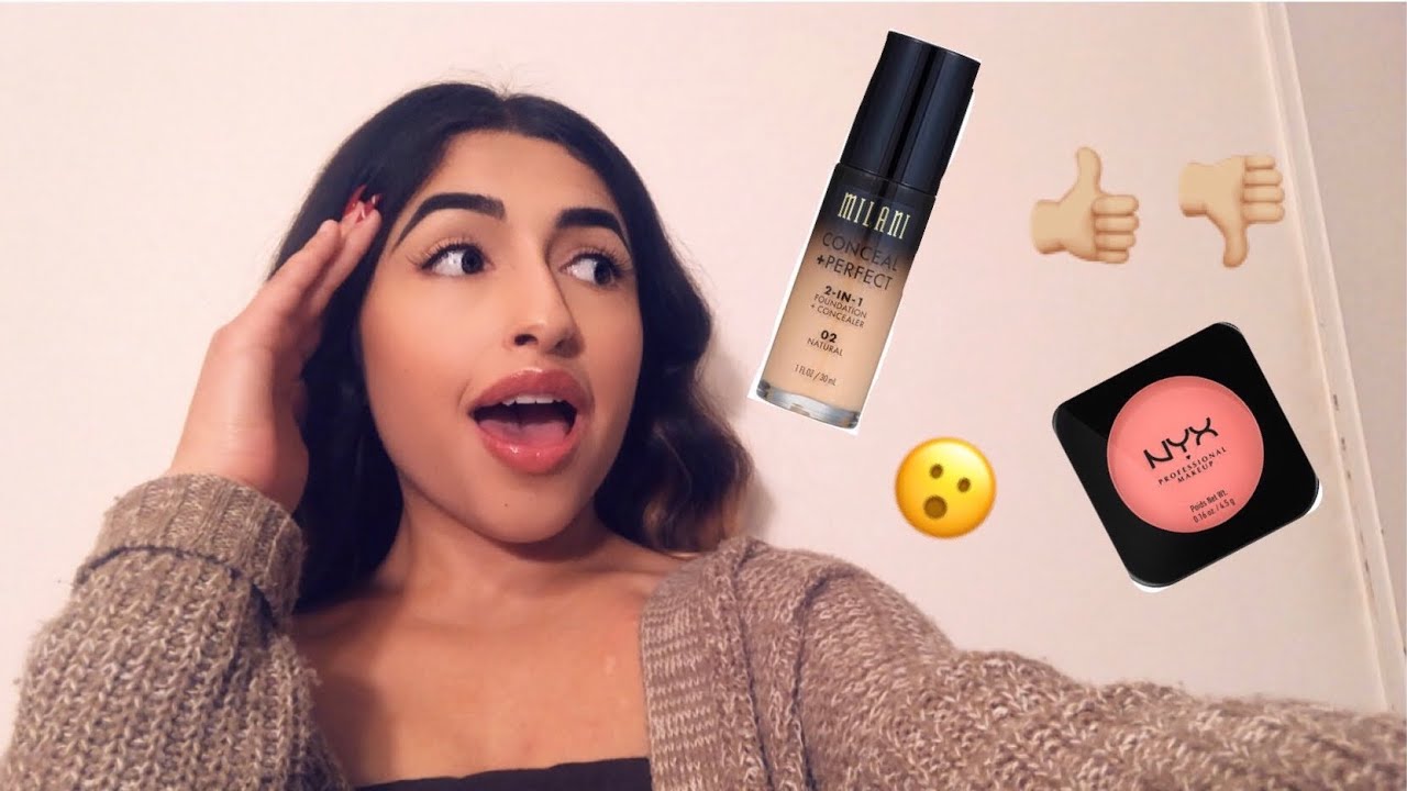 DRUG STORE MAKEUP REVIEW !!! - YouTube