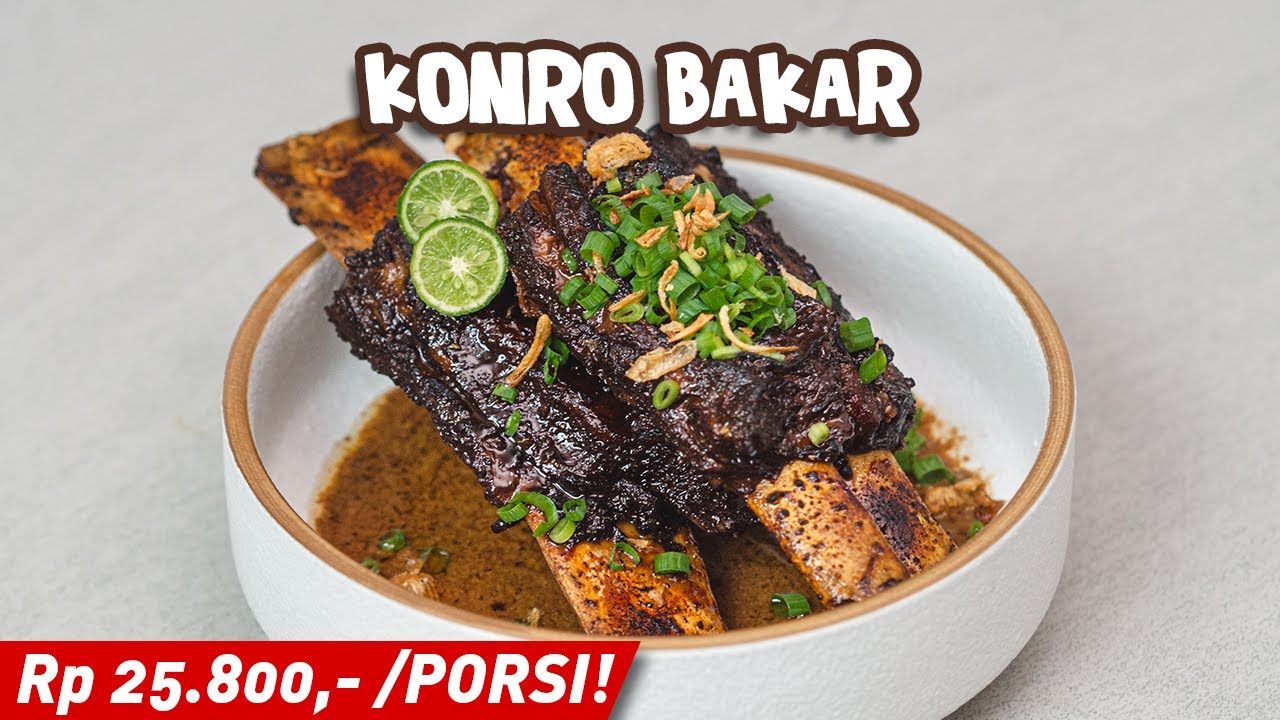 Empuk Banget !! Resep Konro Bakar ( Khas Makassar ) - YouTube