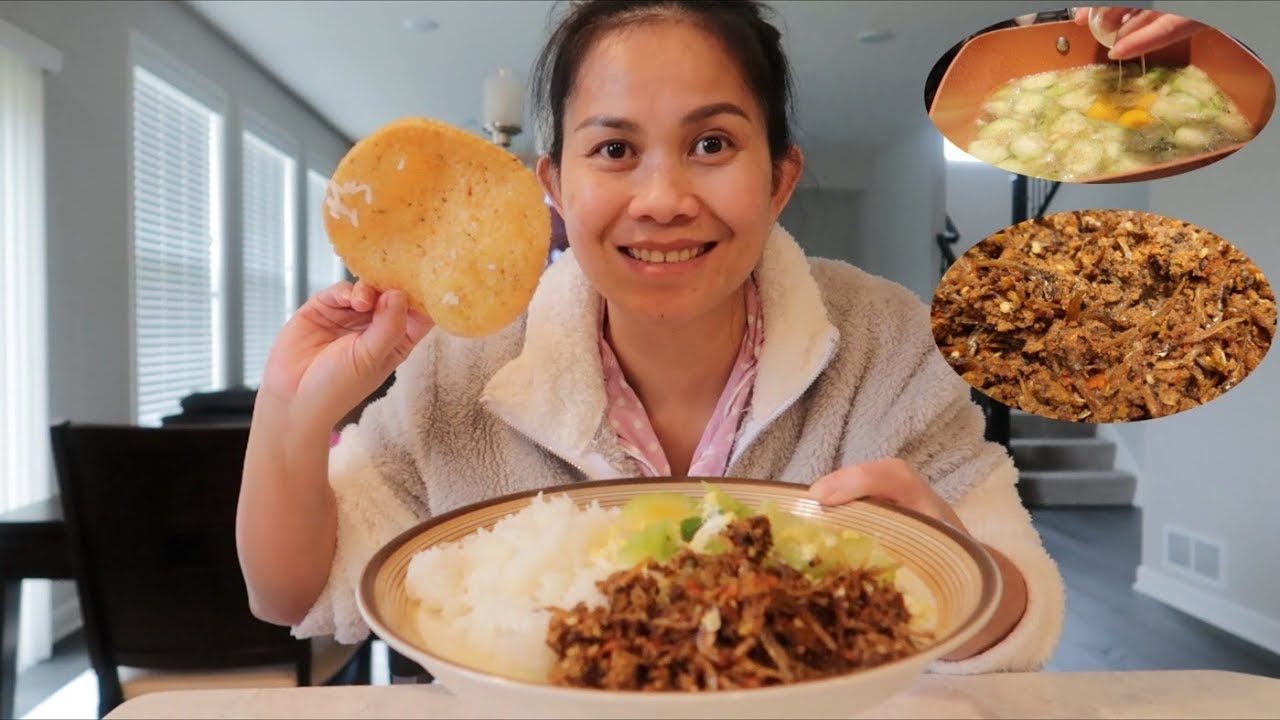 MASAK & MAKAN SAMBAL ONCOM TERI PEDAS,SAYUR TIMUN KUAH TELUR CEPLOK ...