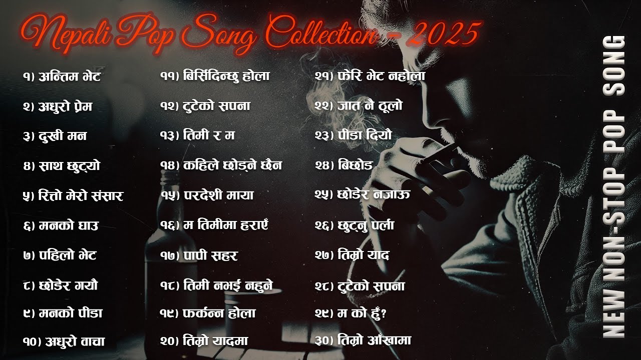 Nepali Pop song collection 2025 || First drop of 2025 || Sad & Happy ...
