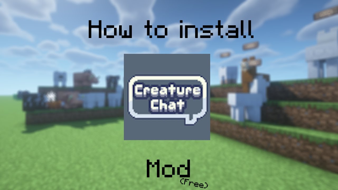 How to install creature chat mod free - YouTube