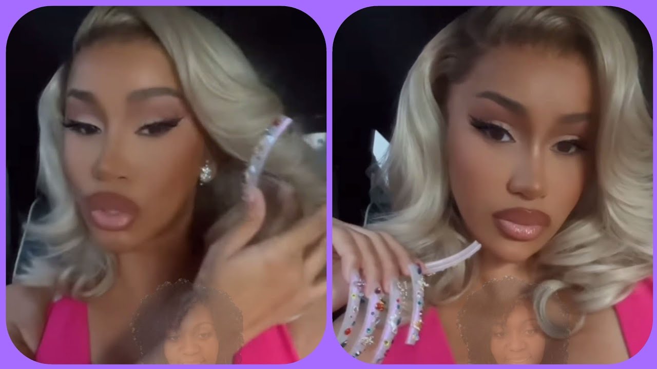 Rate Cardi B's Nails - YouTube