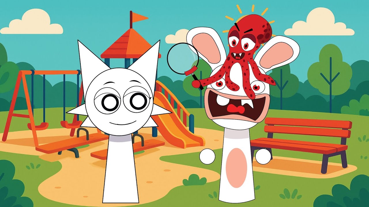 Sprunki Wenda Meet Mad Rabbid from Rabbids Invasion | Meme Animation ...