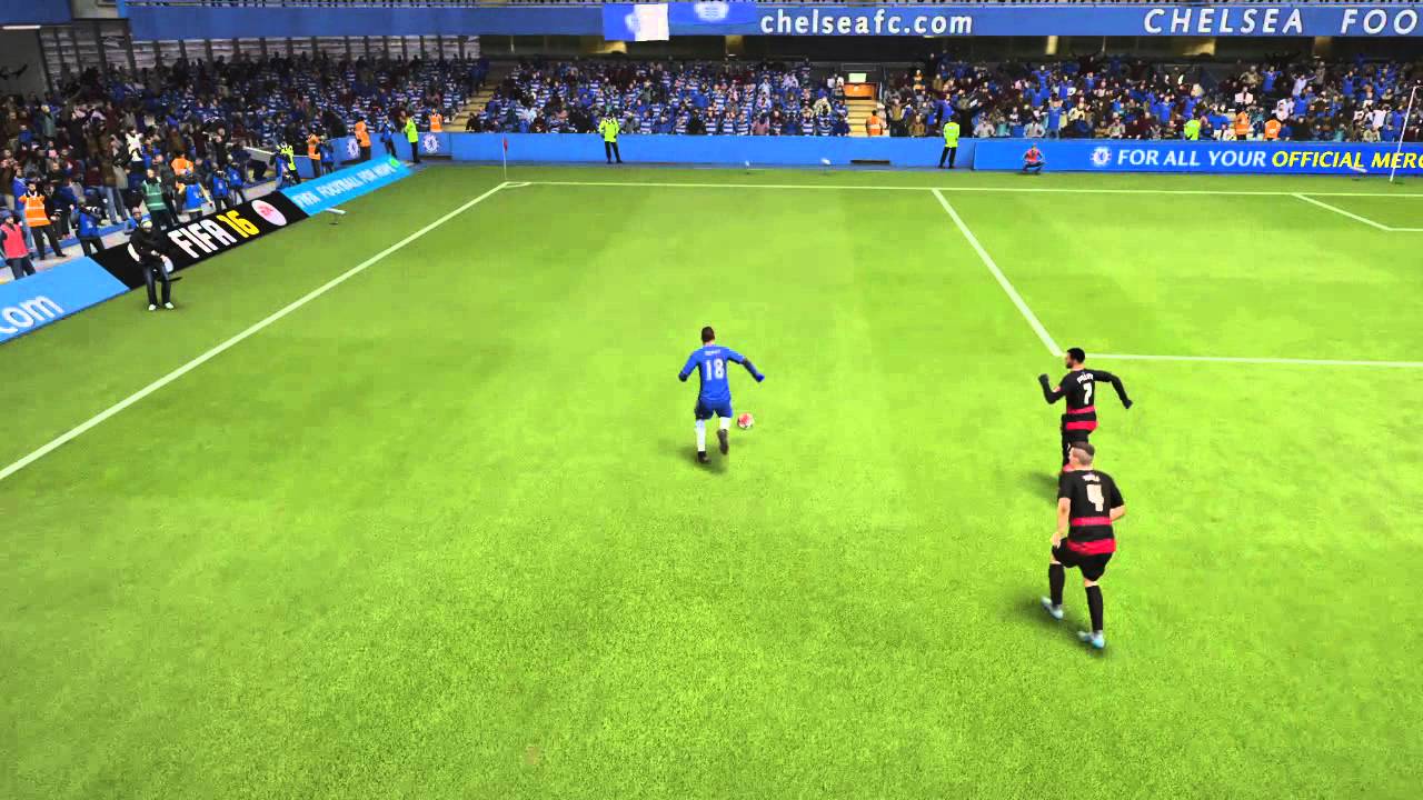 FIFA 16 Career Match (In Menus)레미드리블 - YouTube