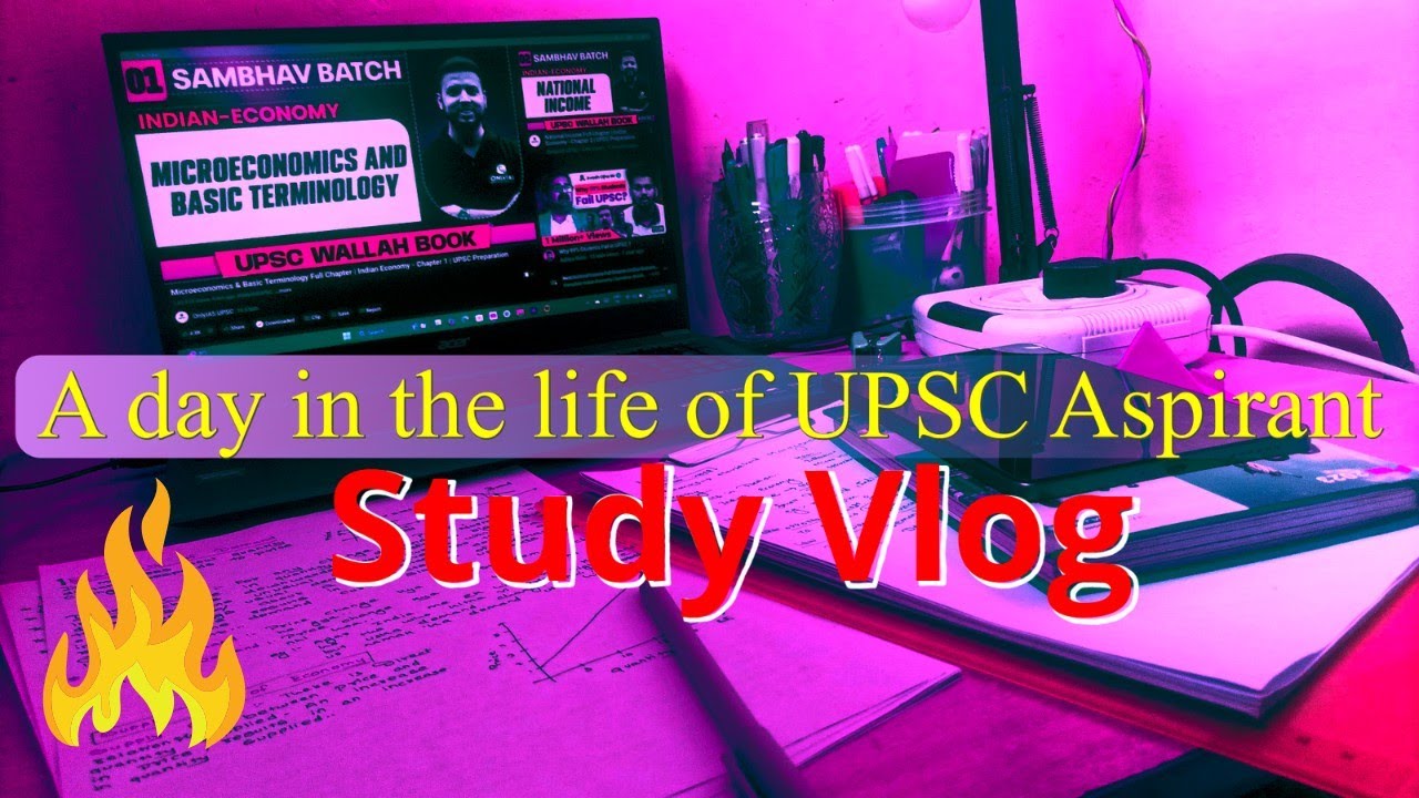 A Beautiful day in my life as a UPSC Aspirant||Upsc study vlog - YouTube