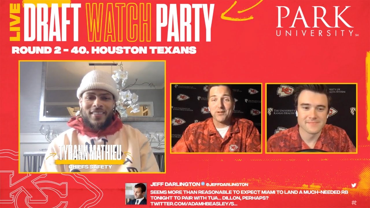NFL Draft Day 2 Preview | Chiefs Watch Party - YouTube
