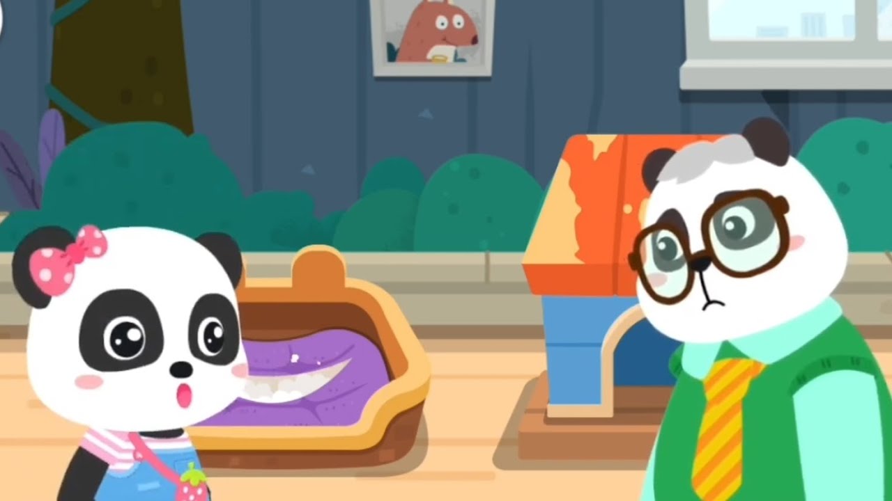 Panda Miu Miu Bantu Ayah | BabyBus | KartunAnak - YouTube