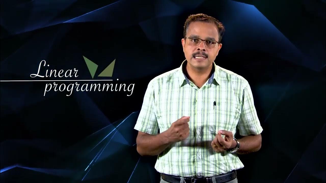 Mooc Intro Video Linear Programming Youtube
