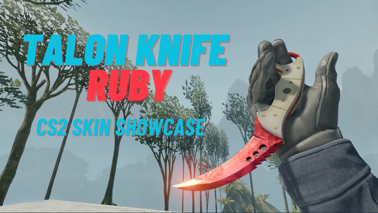 Talon Knife | Doppler (Factory New) Ruby CS2 Skin Showcase - YouTube
