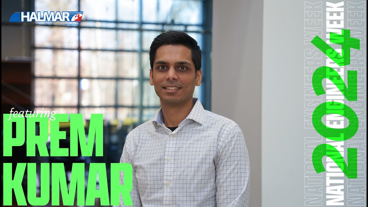 Prem Kumar - 2024 National Engineers Week at Halmar - YouTube