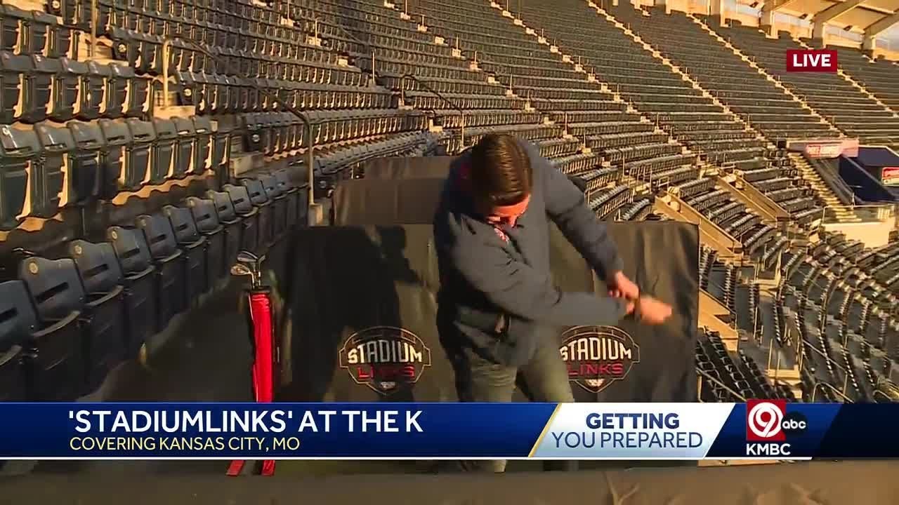 Golf at the K: Unique experience offered for the first time - YouTube