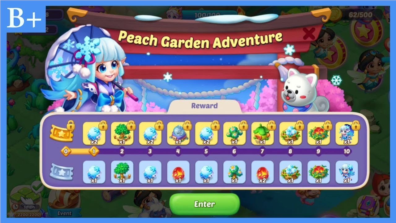 Merge Neverland ‼️ Peach Garden Adventure - YouTube