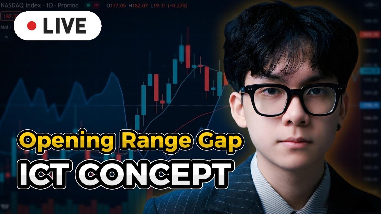 Ứng Dụng Opening Range Gap trong ICT Concept vào Thực Chiến | NQ 28/01 ...