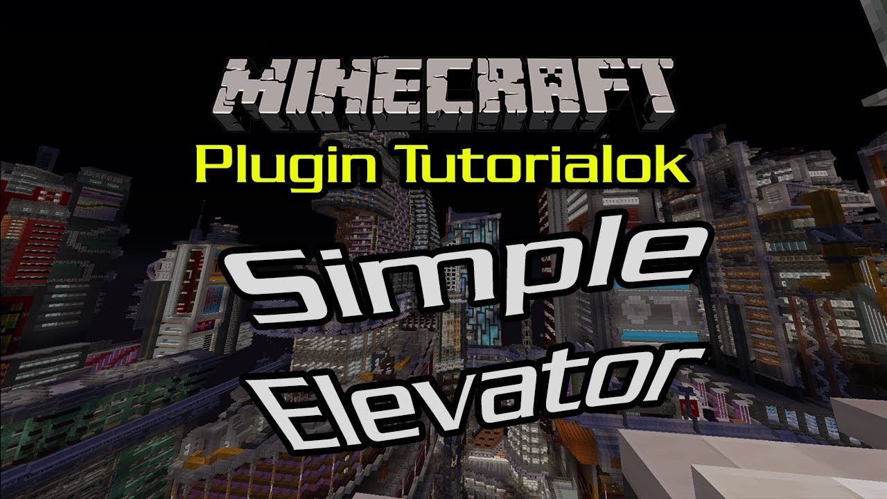 Lift készítés | Minecraft Szervertippek (Simple Elevator Plugin) - YouTube