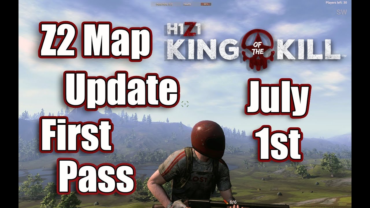 H1Z1 King of The Kill Gameplay | Z2 Map First Pass Update | Uncle Sam ...