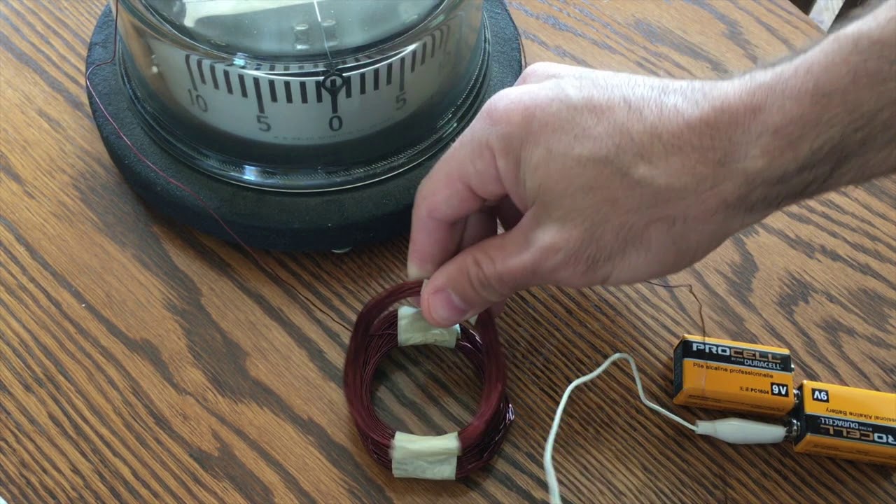 Coils and Solenoids inducing Current and an electromagnetic paperclip ...