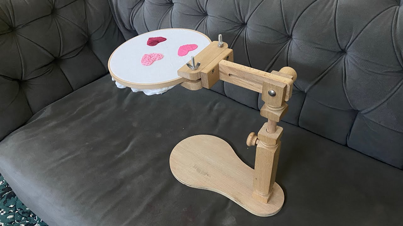 Embroidery Stand for Beginners | Hand embroidery stand | Beginners ന് ...