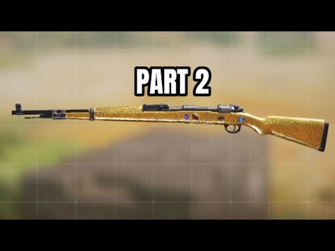 Call of duty mobile | getting the gold camo on the Kilo Bolt-Action ...