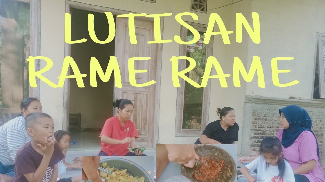 LUTISAN RAME RAME DI TERAS TETANGGA@mustikchannel1737 - YouTube