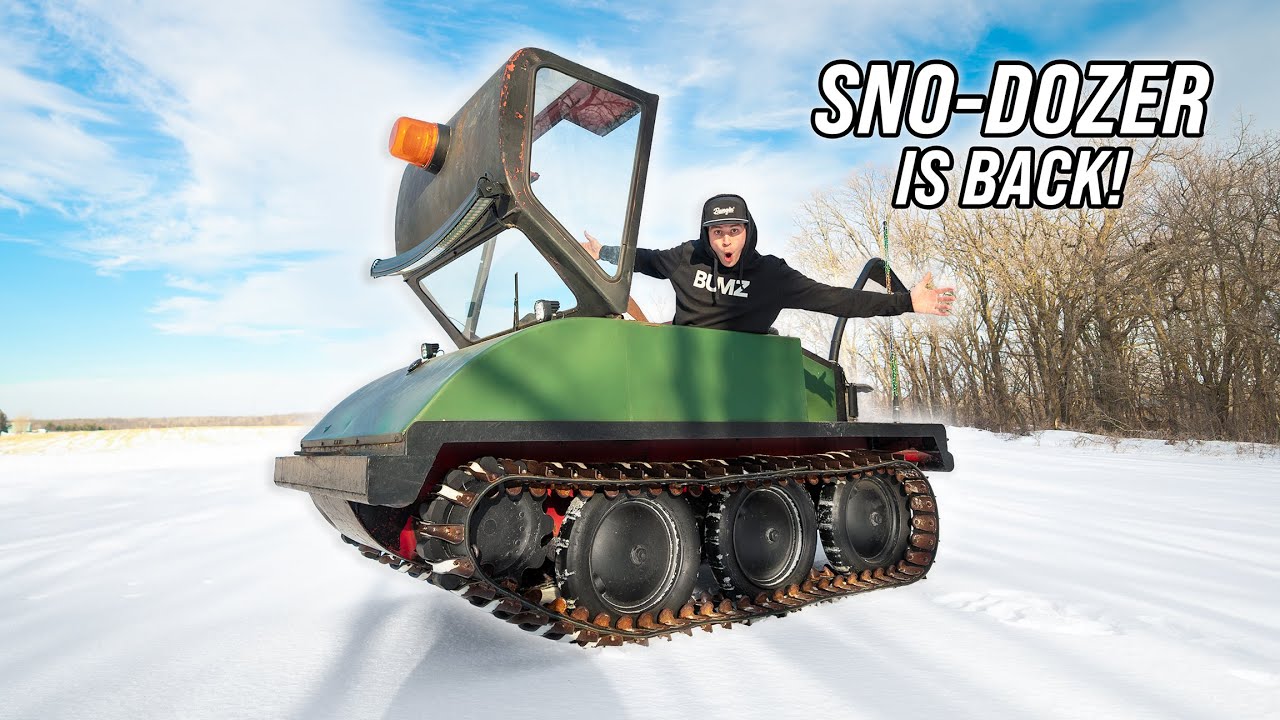 Worlds Ultimate Snow Machine - Sno Dozer! - YouTube