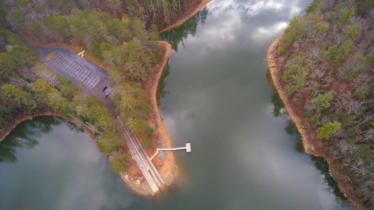CARTERS LAKE TUMBLING WATERS, GA - YouTube