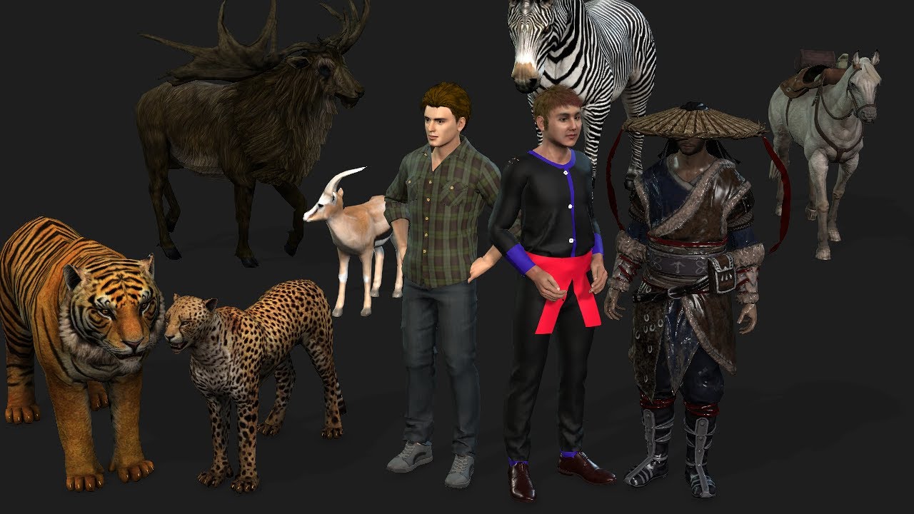 3D animated. hunting. 3d animated iclone. - YouTube