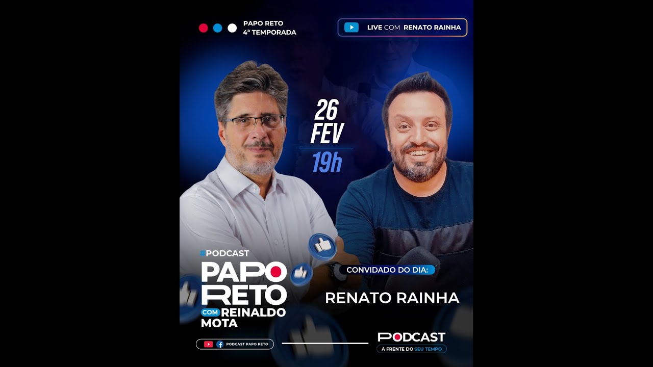 QUARTA TEMPORADA - PAPORETO COM RENATO RAINHA - YouTube