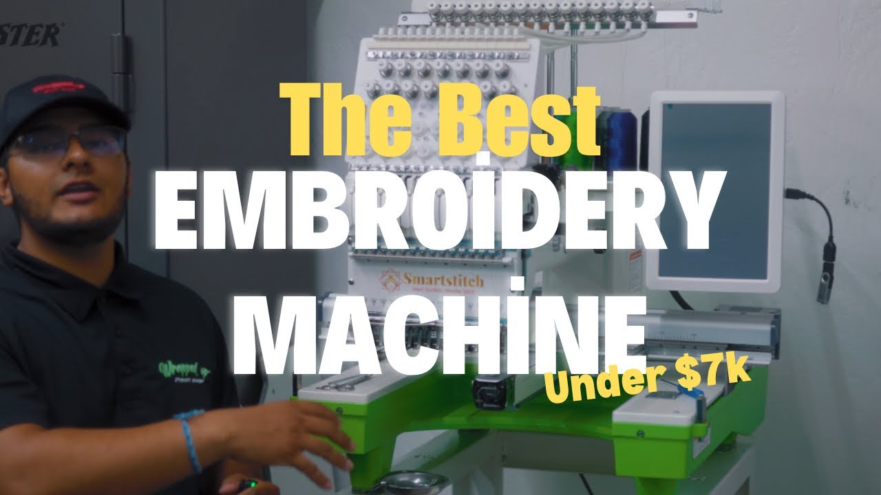 The best embroidery machine in 2025! (business upgrades) - YouTube