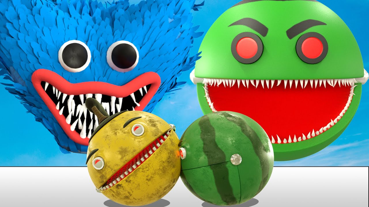 Pacman Hulk vs Huggy Wuggy Battle | 3D Animation - YouTube