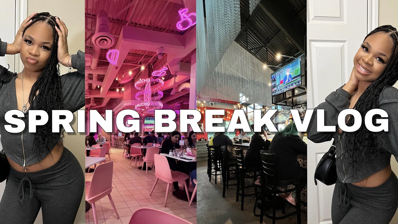 SPRING BREAK VLOG :) | COME HOME WITH ME - YouTube