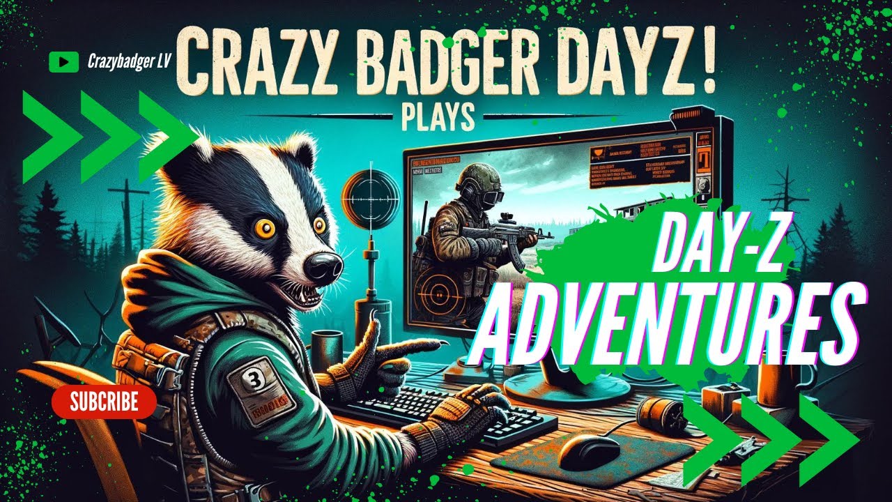 Ultimate Survival Guide: Crazy Badger Conquers DAYZ | Live Gameplay ...