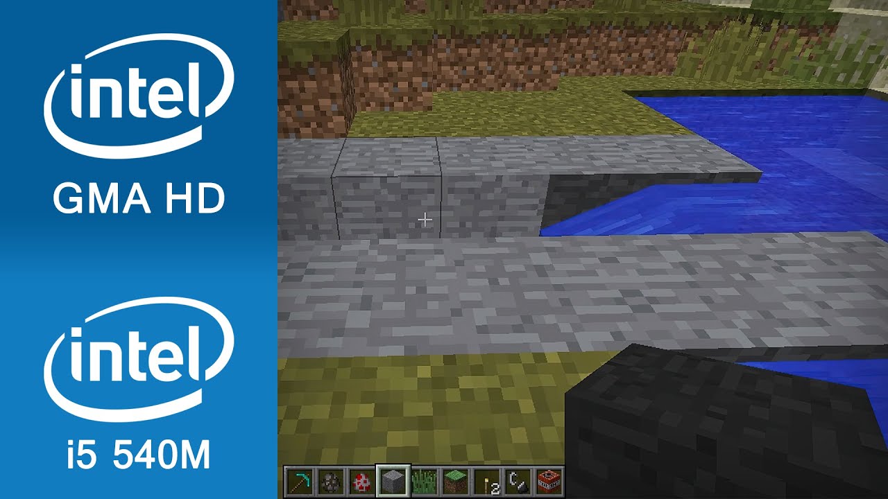 Minecraft Gameplay Intel GMA HD + Intel i5 540M (Notebook / Laptop ...