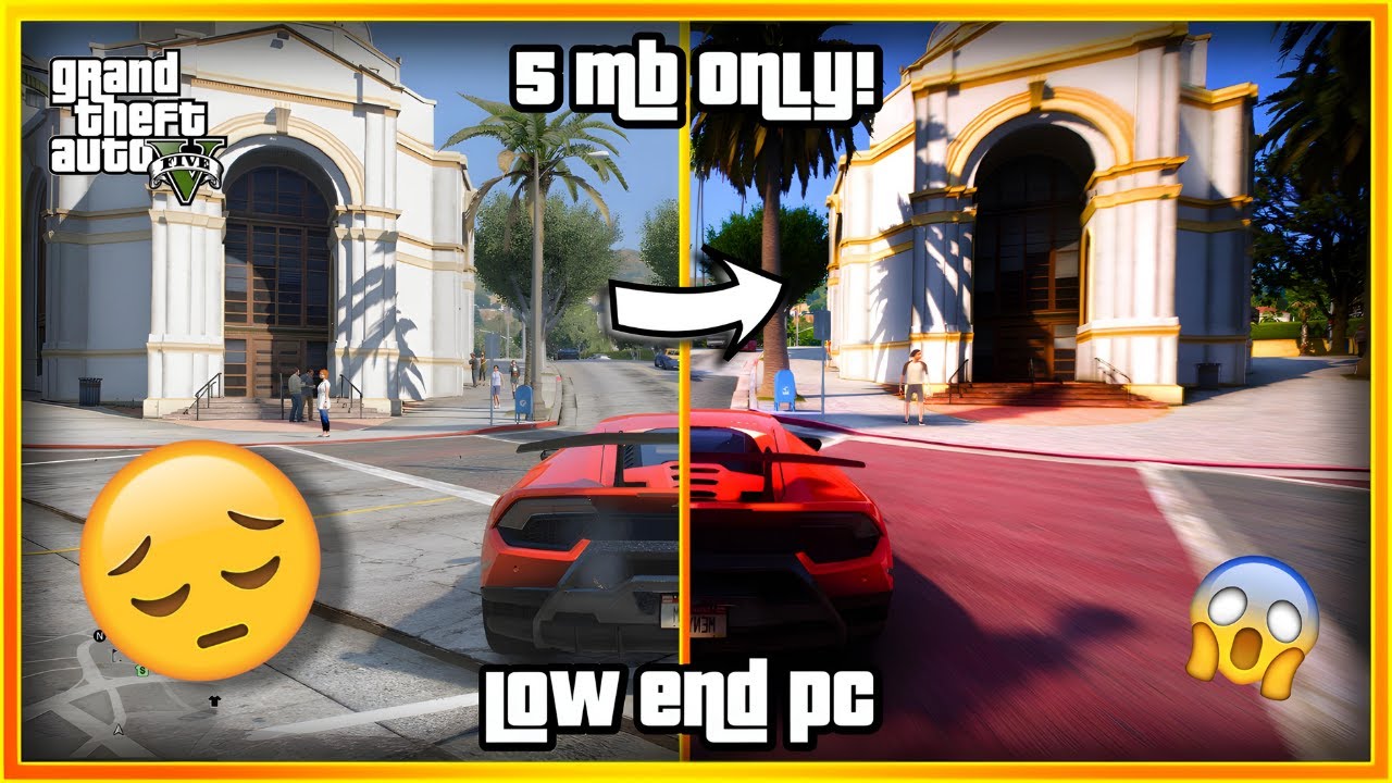 How to install Best Graphics mod in GTA 5 for Low-End PC [2024] - YouTube