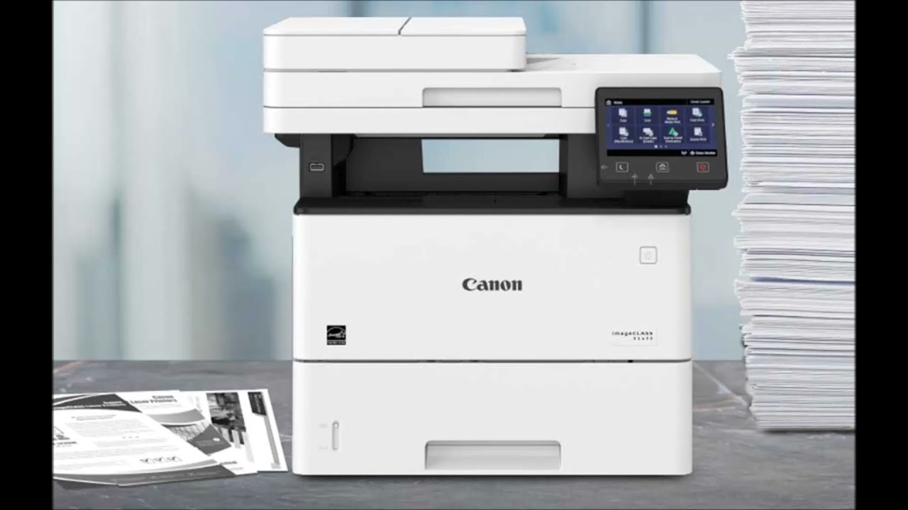 Impresion desde Usb Canon D1620 - YouTube