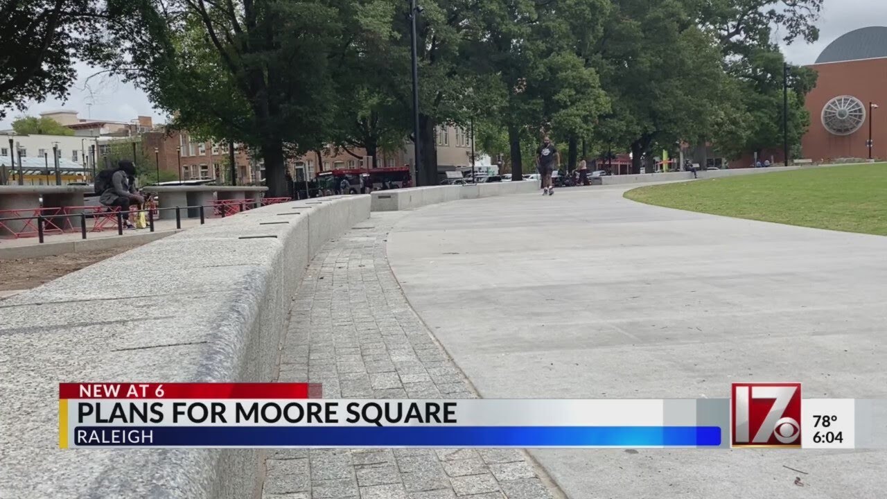 Future plans for Moore Square in downtown Raleigh - YouTube